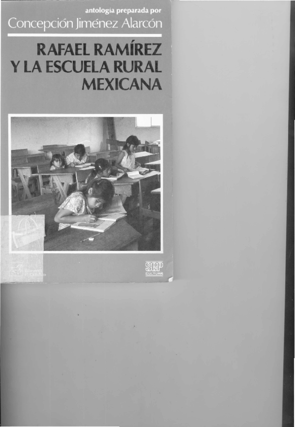 (PDF) Rafael Ramirez y la Escuela Rural Mexicana
