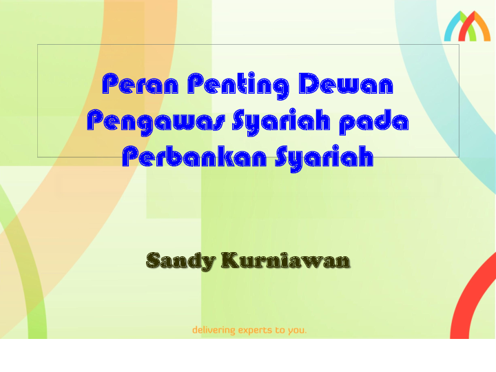 (PPT) dewan pengawas syariah