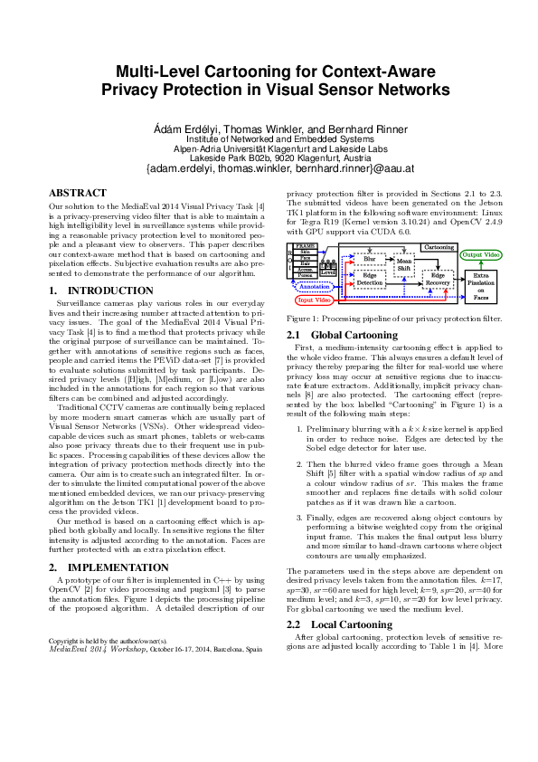 (PDF) Multi-Level Cartooning for Context-Aware Privacy Protection in ... (PDF) Multi-Level Cartooning for Context-Aware Privacy Protection in ...