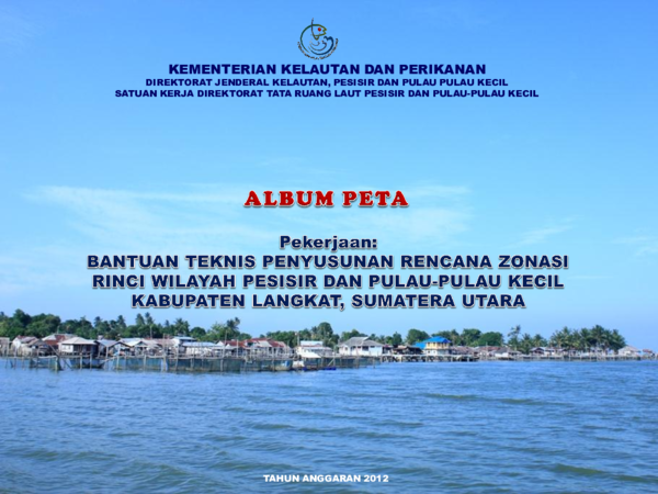 (PPT) Peta Rencana Zonasi Rinci Pesisir Kab.Langkat