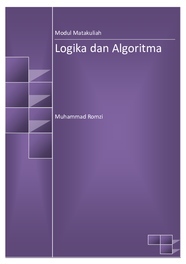 (PDF) Logika Dan Algoritma