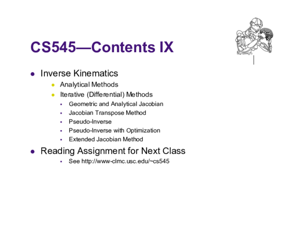 Pdf Inverse Kinematics Solutions With Extended Jacobian Method