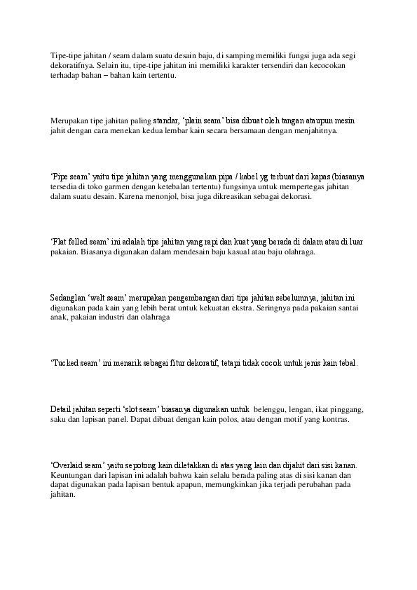 (DOC) Tipe seam