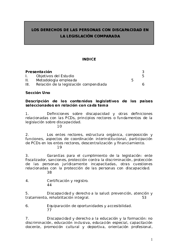 (DOC) ESTUDIO DE LEGISLACION COMPARADA