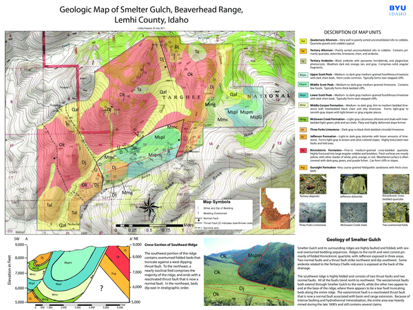 (PDF) Geologic Map of Smelter Gulch, Beaverhead Range, Lemhi County, Idaho