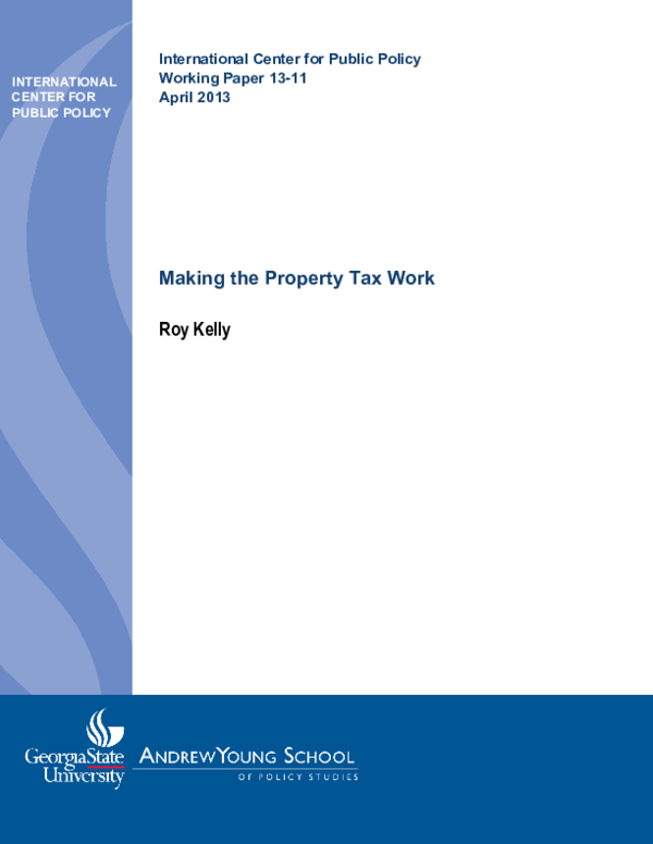 Making the Property Tax Work