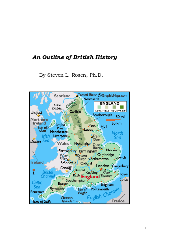 (PDF) An Outline of British History