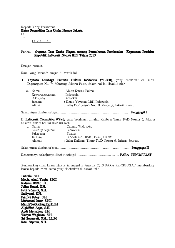 (PDF) Kepada Yang Terhormat