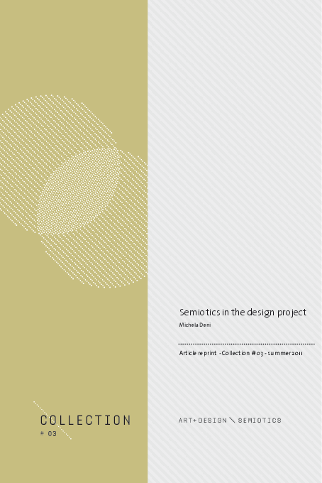 (PDF) Semiotics in design project