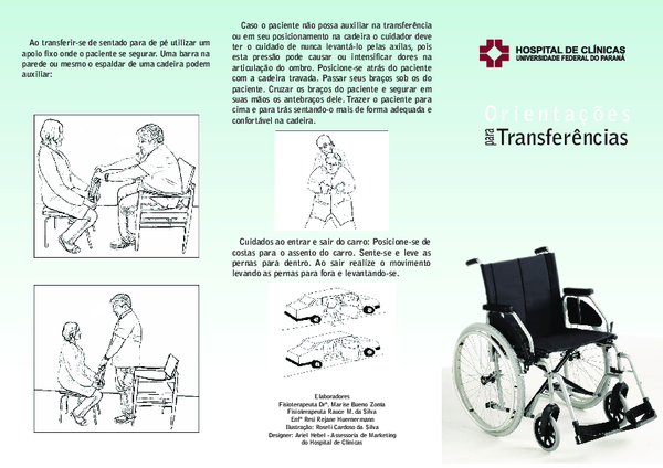 (PDF) Folder Transferência de Pacientes com Cadeira de Rodas