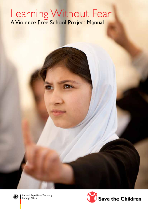 (PDF) Save the Children_Afghanistan_Learning without fear_Manual