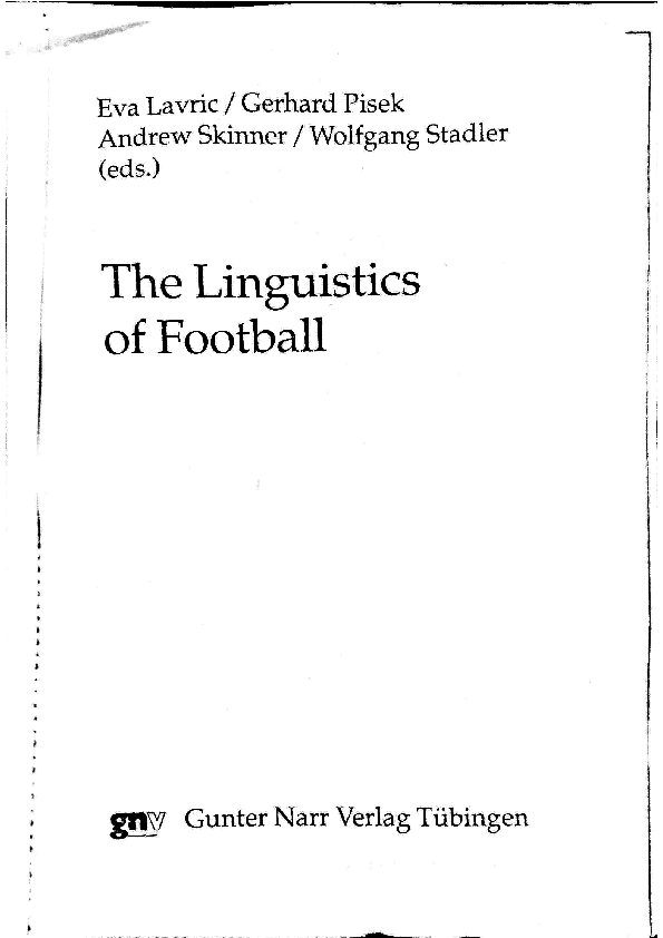 (PDF) ADJECTIVES IN FOOTBALL REPORTS