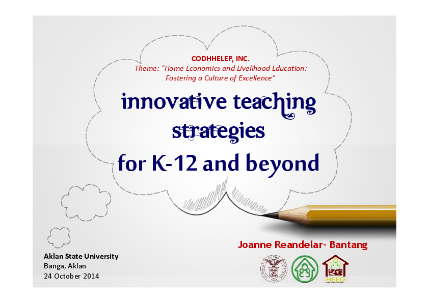 Innovative Teaching Strategies