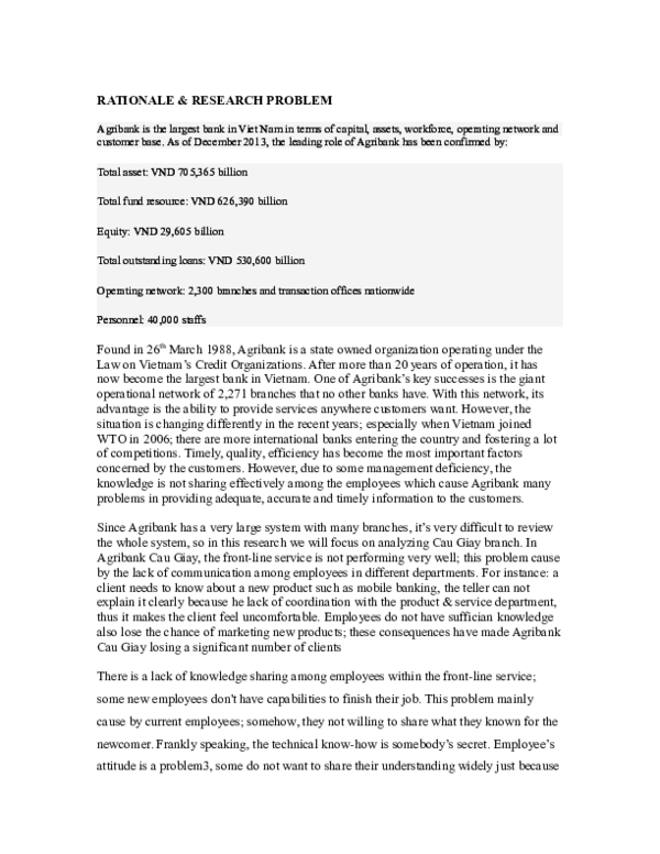 (DOC) RATIONALE & RESEARCH PROBLEM