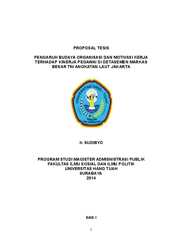 (DOC) Contoh PROPOSAL