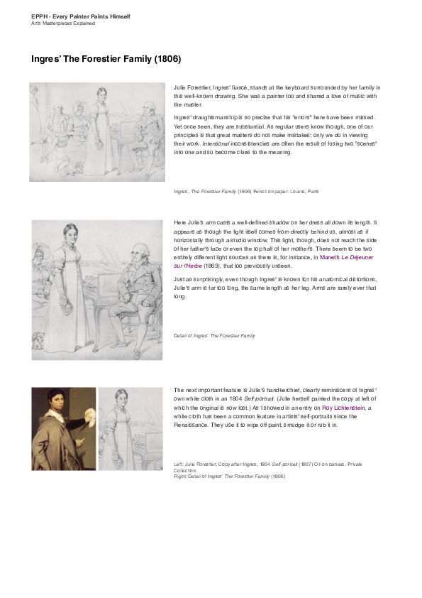 (PDF) Ingres’ The Forestier Family (1806)