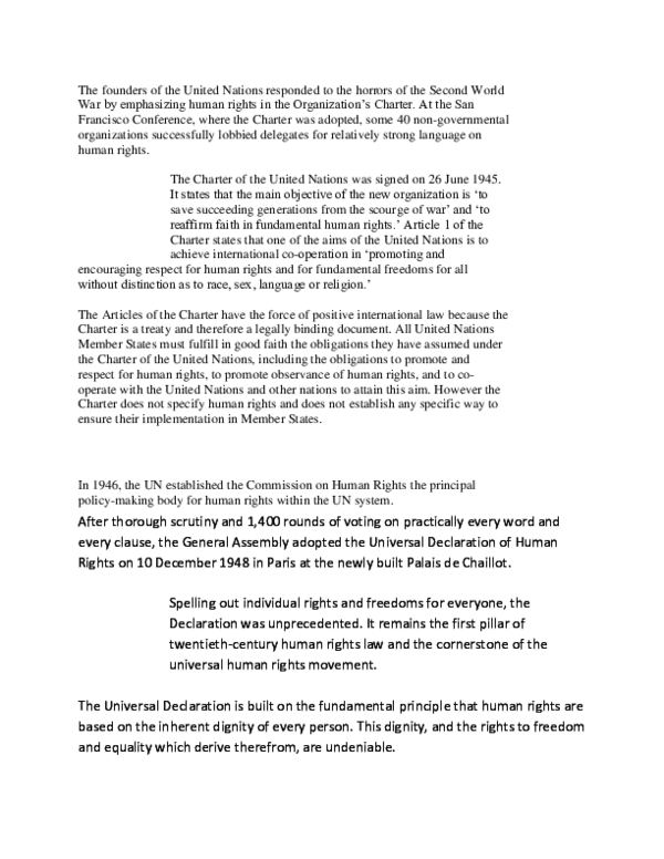 article 25 of the 1948 udhr and the constitution of the who