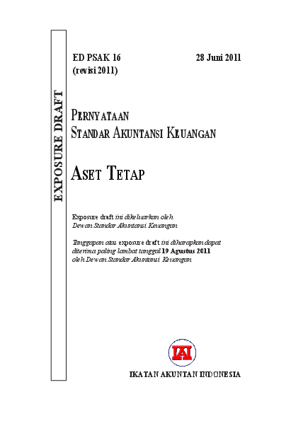 (PDF) PSAK No. 16 (revisi 2011)