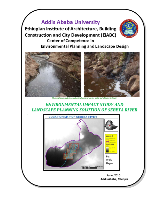 (PDF) ENVIRONMENTAL IMPACT STUDY AND LANDSCAPE PLANNING SOLUTION OF ...