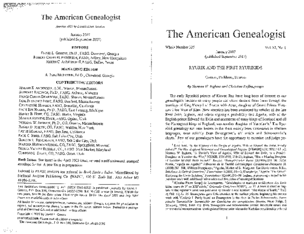 (PDF) Rurik and the First Rurikids - Part 1