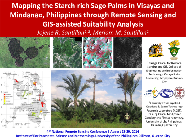 (PDF) Mapping the Starch-rich Sago Palms in Visayas and Mindanao ...
