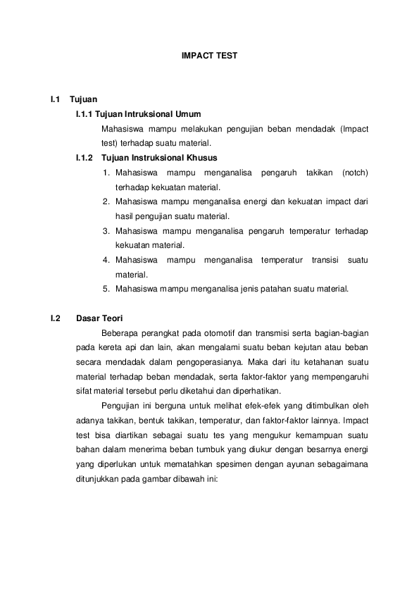 (PDF) IMPACT TEST