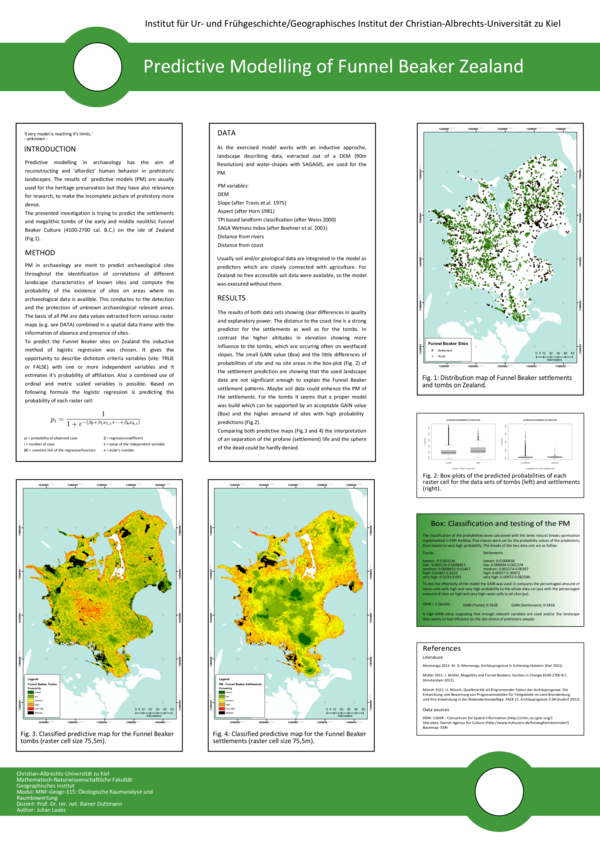 Predictive Modelling of Funnel Beaker Zealand