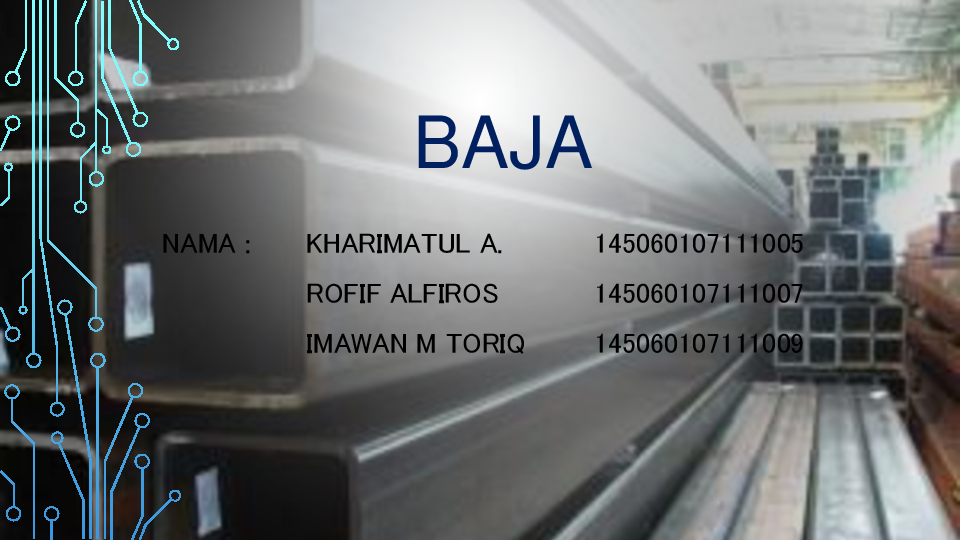 (PPT) Logam baja serta sifat fisika dan kimia baja