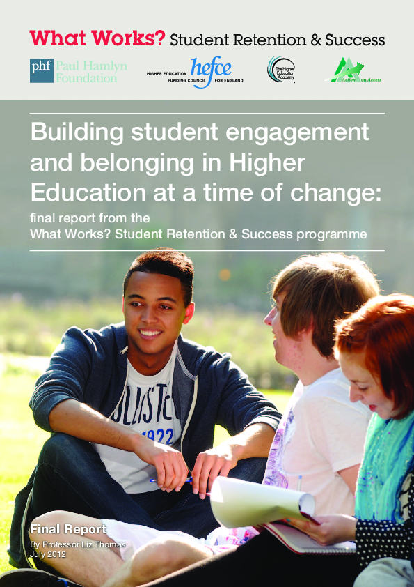(PDF) Building student engagement and belonging in Higher Education at ...