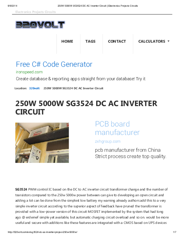 Sg3524 Pwm Inverter Circuit Diagram Circuit Diagram