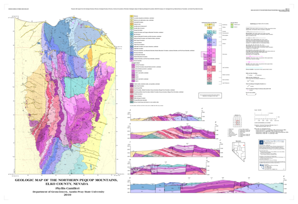 (PDF) Geologic map of the northern Pequop Mountains, Elko County, Nevada
