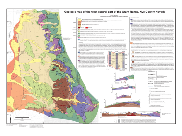 (PDF) Geologic map and structure of the west-central part of the Grant ...