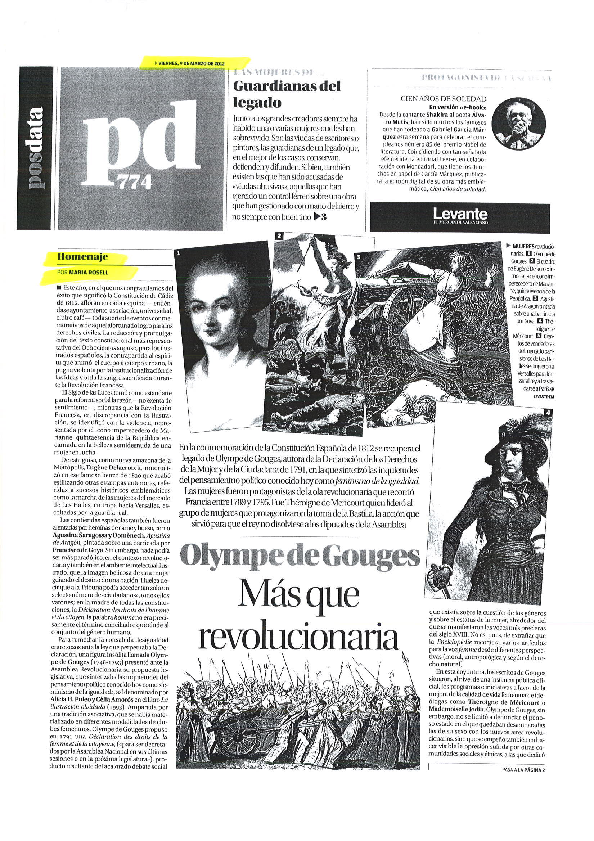 (PDF) “Olympe de Gouges. Más que una revolucionaria”