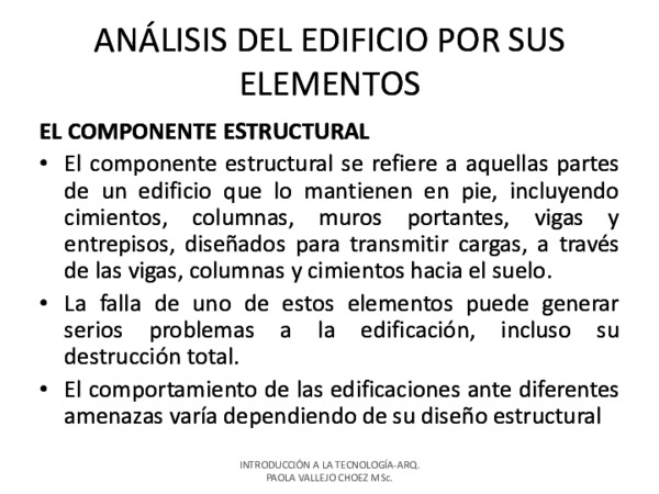 (PDF) ANÁLISIS DEL EDIFICIO POR SUS ELEMENTOS