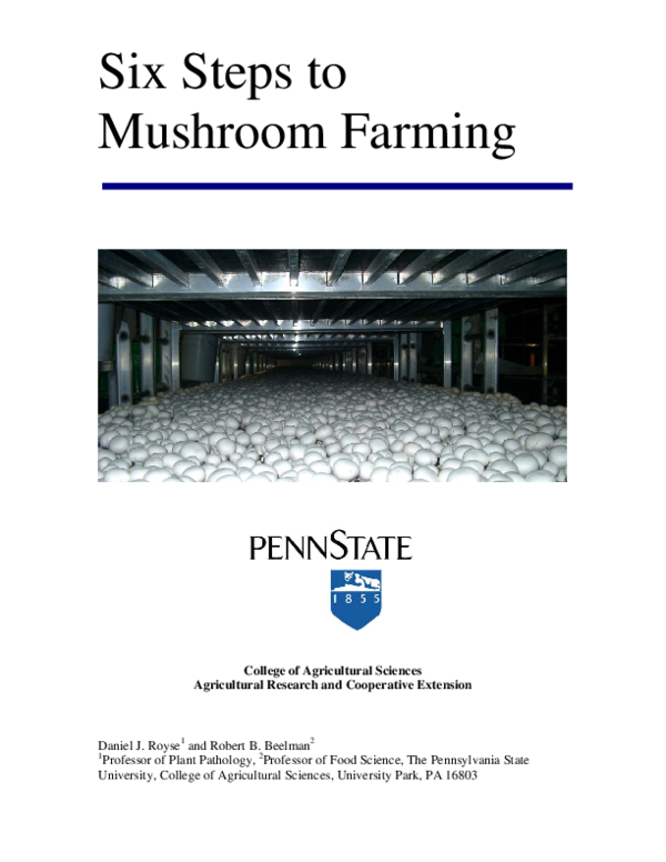 (PDF) MUSHROOM FARMING