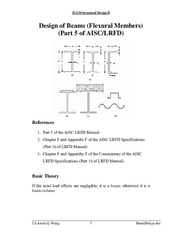 Structural Beam Design Basics - The Best Picture Of Beam