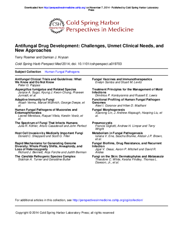 (PDF) Cold Spring Harb Perspect Med-2014-Roemer-
