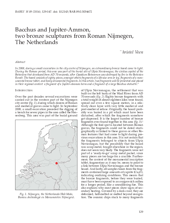 (PDF) Roman wall-paintings from the lower Rhine and Meuse | Lara Laken ...