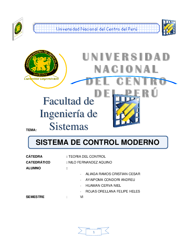 (PDF) SISTEMA DE CONTROL MODERNO