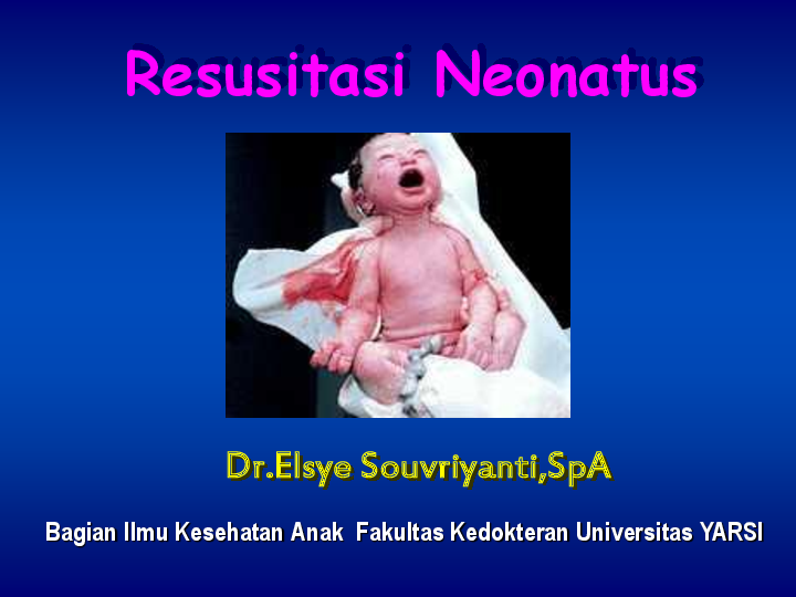 (PPT) 4 Resusitasi neonatus