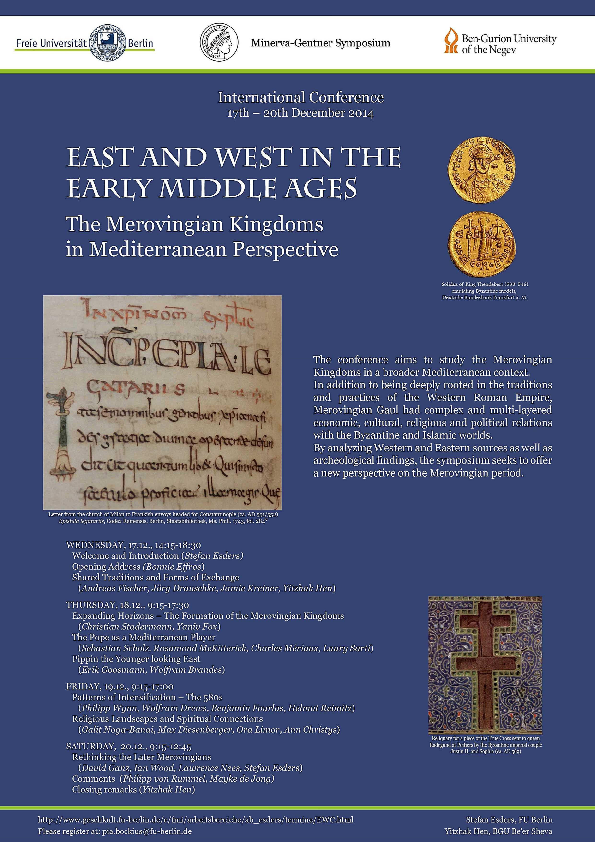 (PDF) International Conference: "East and West in the Early Middle Ages ...
