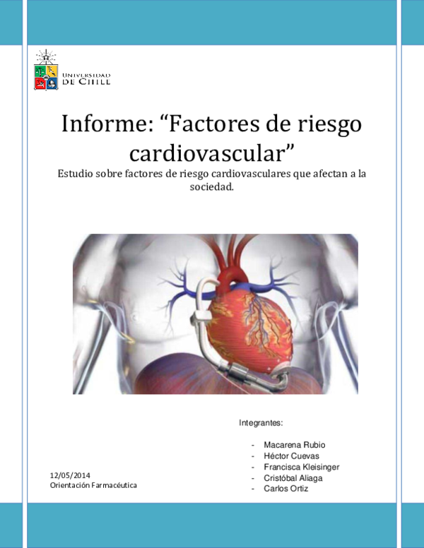 (DOC) Factores de Riesgo Cardiovascular