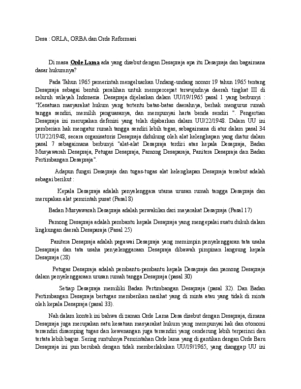 (DOC) desa masa orla orba reformasi