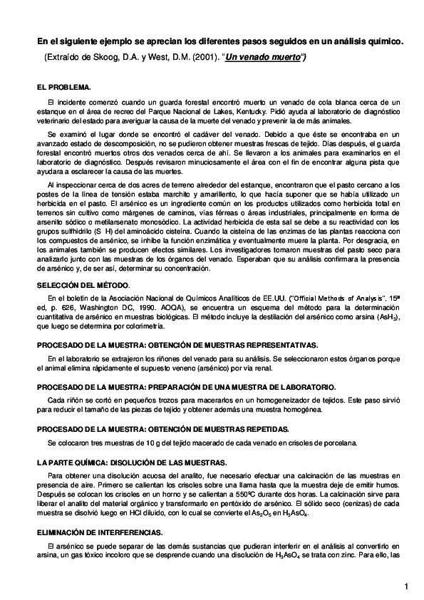 (PDF) "Un venado muerto"