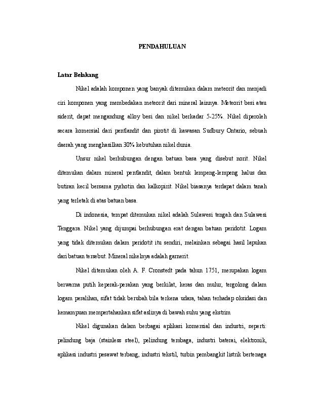 (DOC) NIKEL DAN PADUANNYA