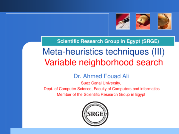 (PPT) Variable neighborhood search