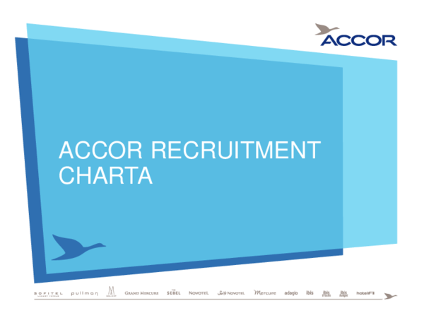 (PDF) ACCOR RECRUITMENT CHARTA