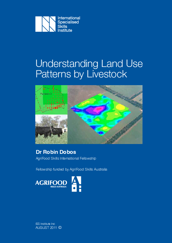 Understanding Land Use Patterns by Livestock