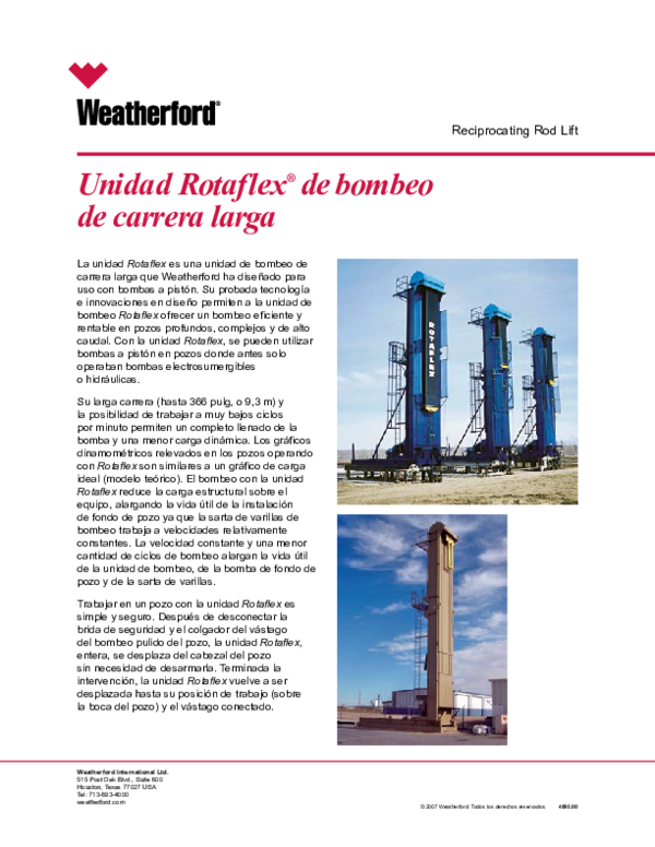 (PDF) Reciprocating Rod Lift