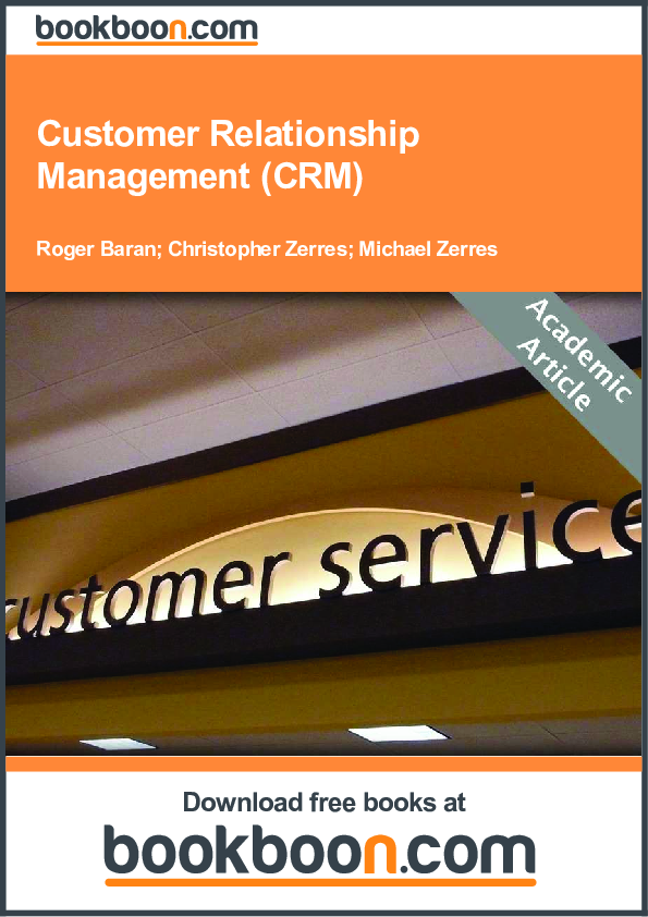 (PDF) Customer-relationship-management